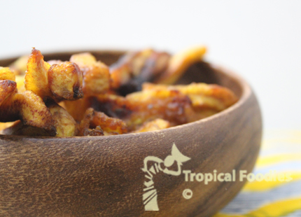 plantain ginger origano french fries_final | Tropical Foodies